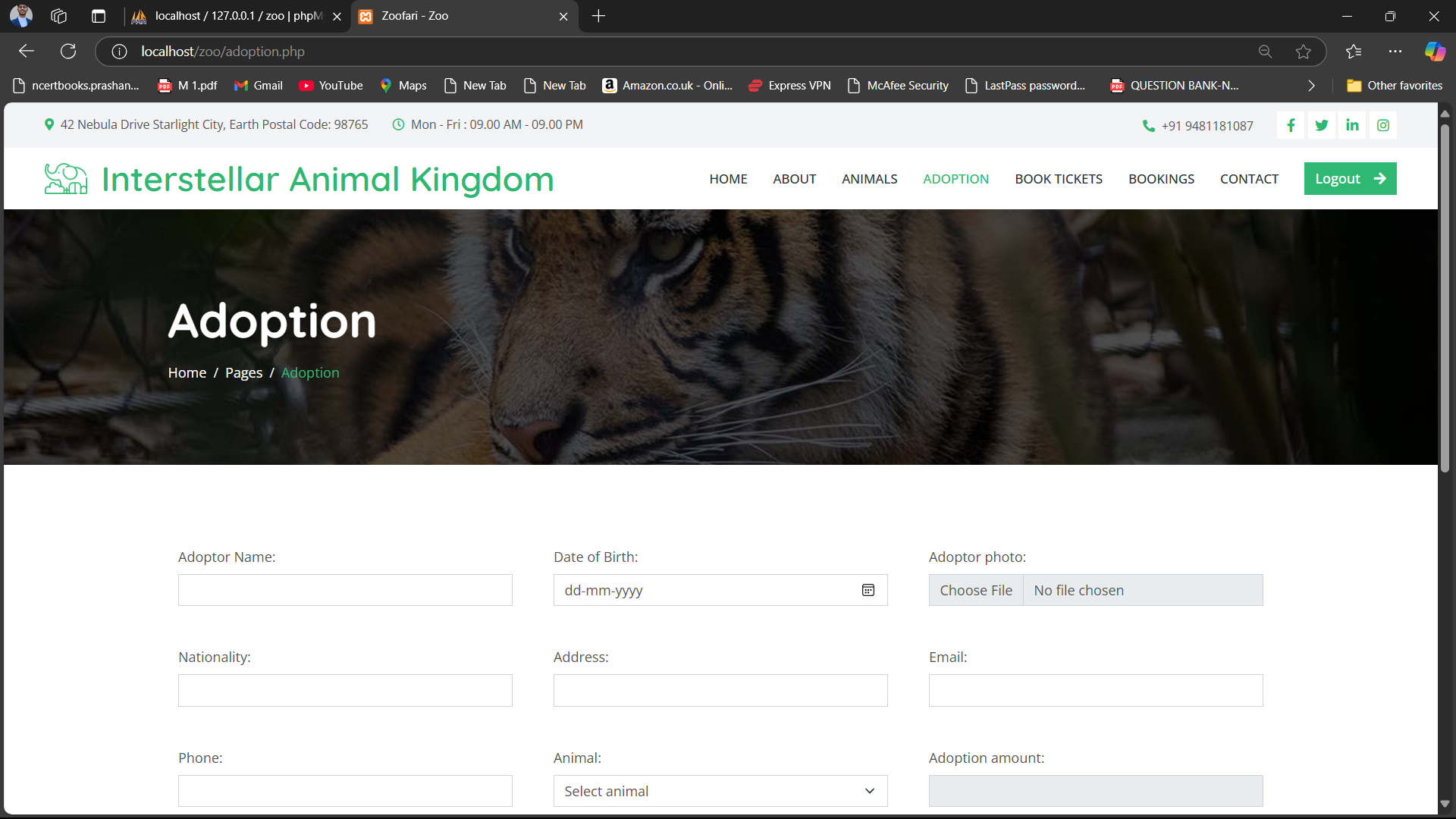 Vignesh V J Portfolio